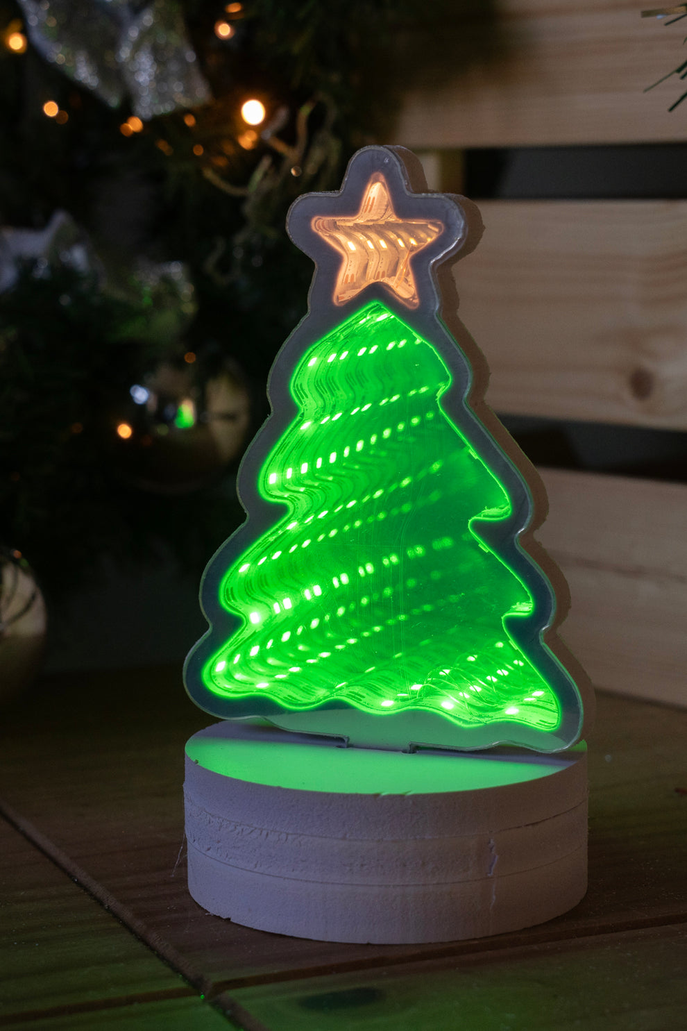 Mini Infinity Mirror Christmas Tree – Dalscone Farm