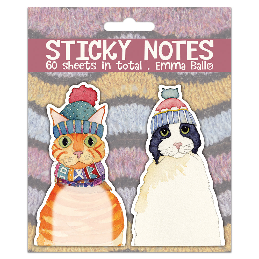 Cats in Hats Sticky Notes Set – Dalscone Farm